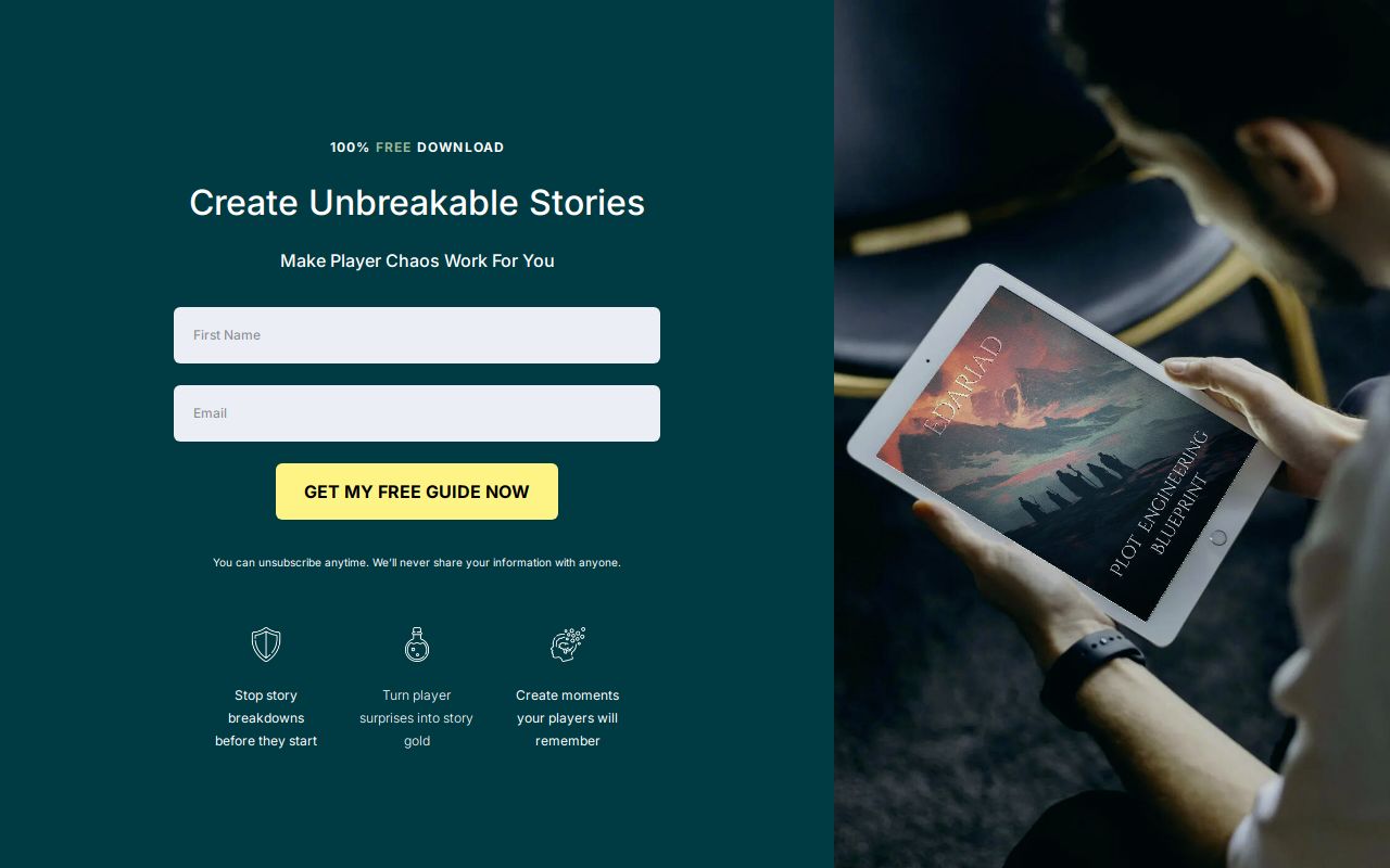 Plot Engineering Blueprint